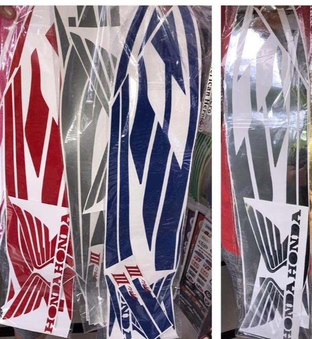 Cb400 decal/sticker, Motorcycles, Motorcycle Accessories on Carousell