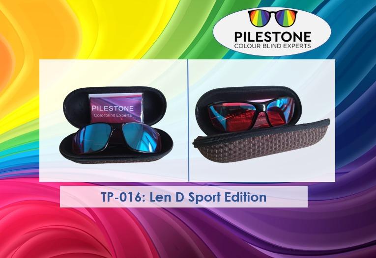 Color blindness Glasses - Sport Edition - Severe Protan (Pilestone - TP016), Men's Fashion ...