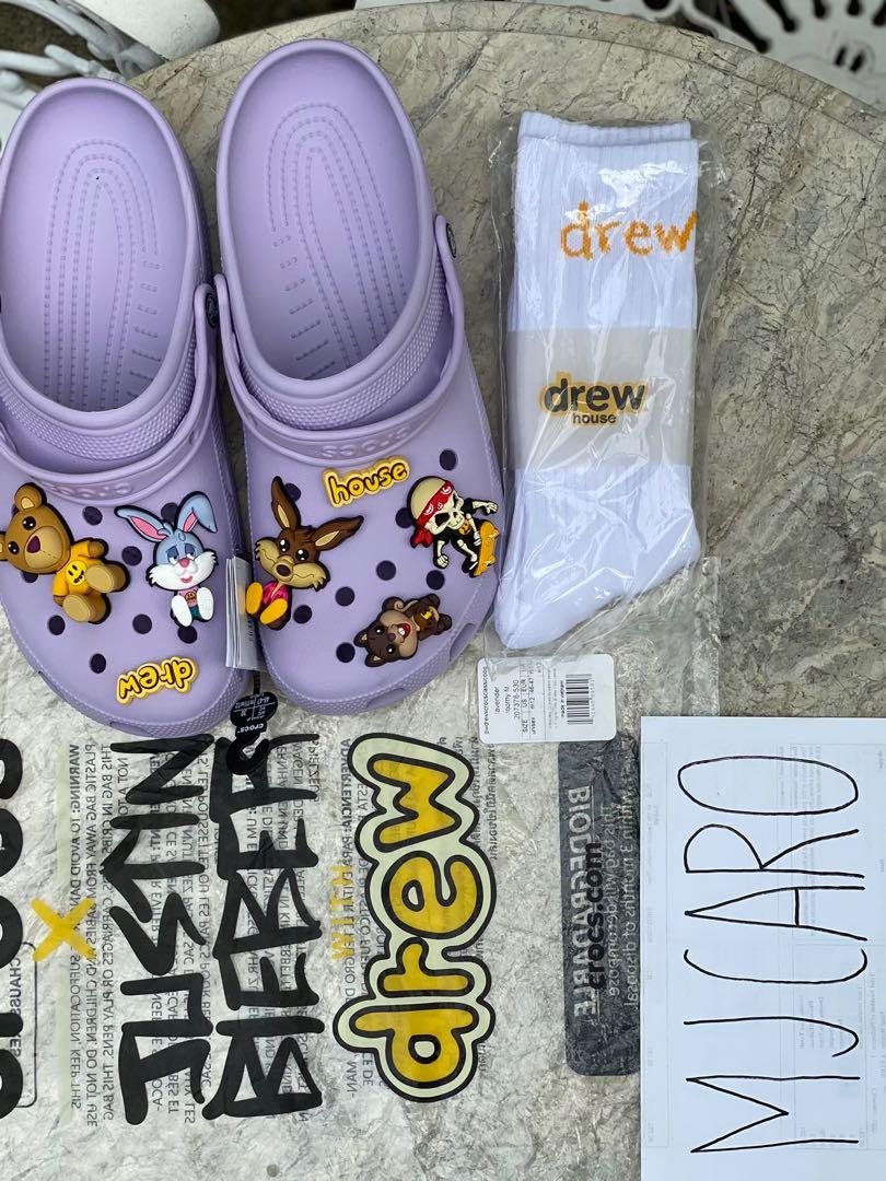 Crocs x Drew House Justin Bieber, Men's Fashion, Footwear, Sneakers on ...