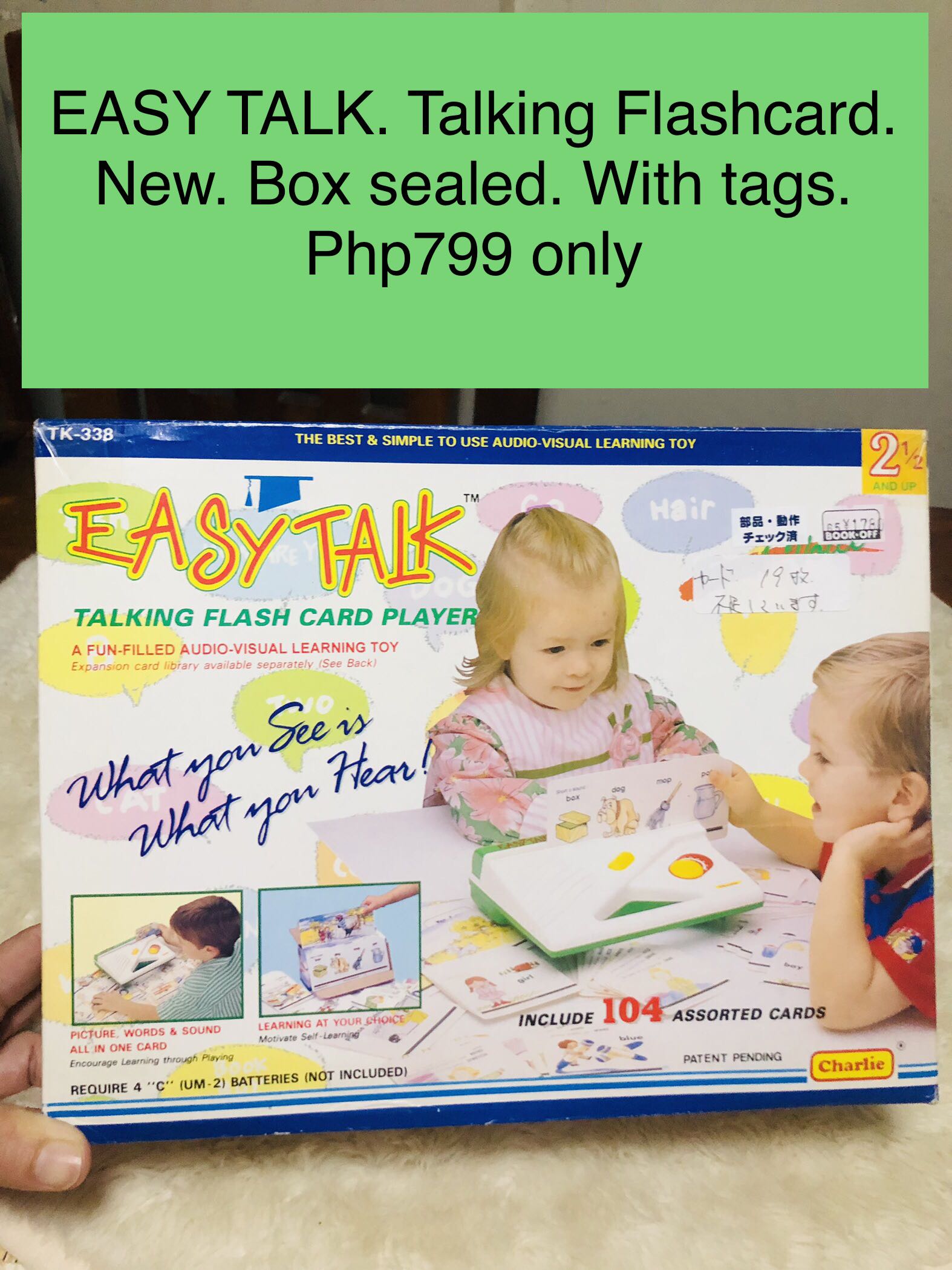 EASY TALK Talking Flashcards, Babies & Kids, Infant Playtime on Carousell