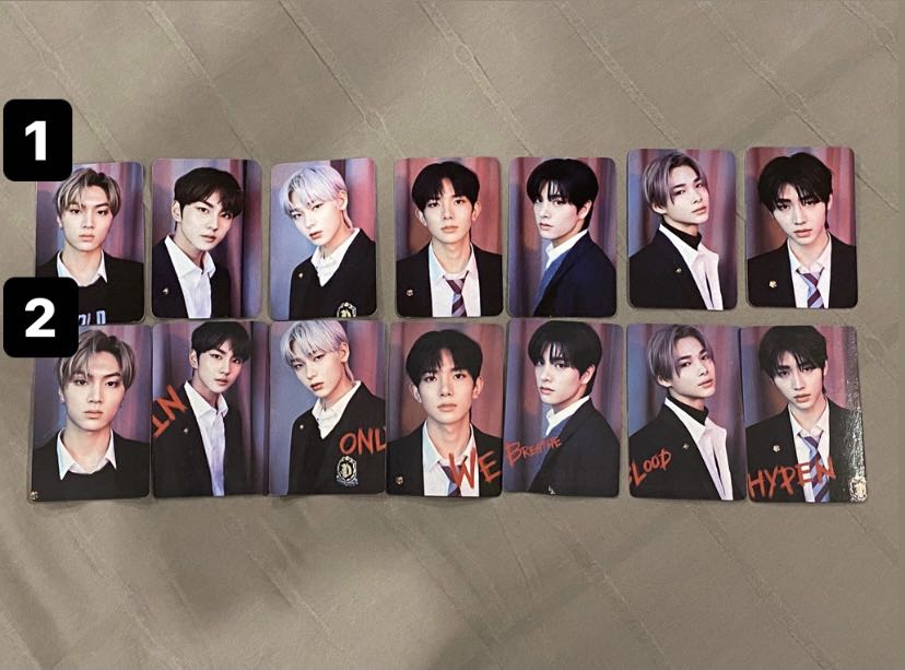 [ENHA] [NON-OFFICIAL] Enhypen photocards/ lomo cards, Hobbies & Toys ...