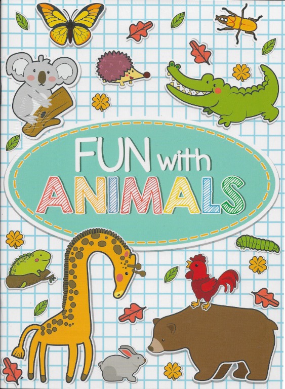Fun with Animals | English | Activity Book | Children's Book, Hobbies ...