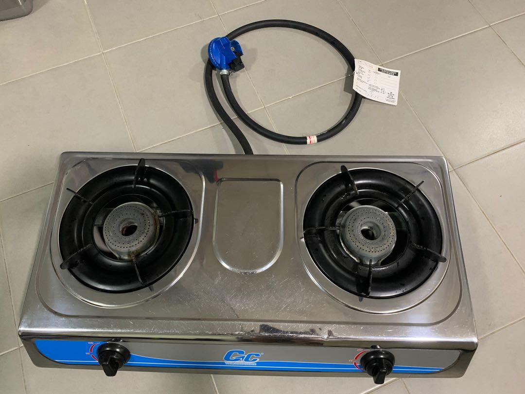 GC Your Good Choice Double Gas Stove LPG Gas Cylinder 12.7KG, TV & Home ...