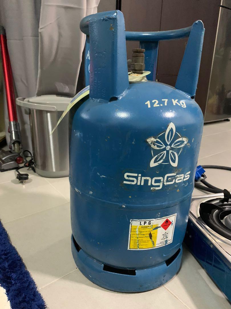 GC Your Good Choice Double Gas Stove LPG Gas Cylinder 12.7KG, TV & Home Appliances, Kitchen ...