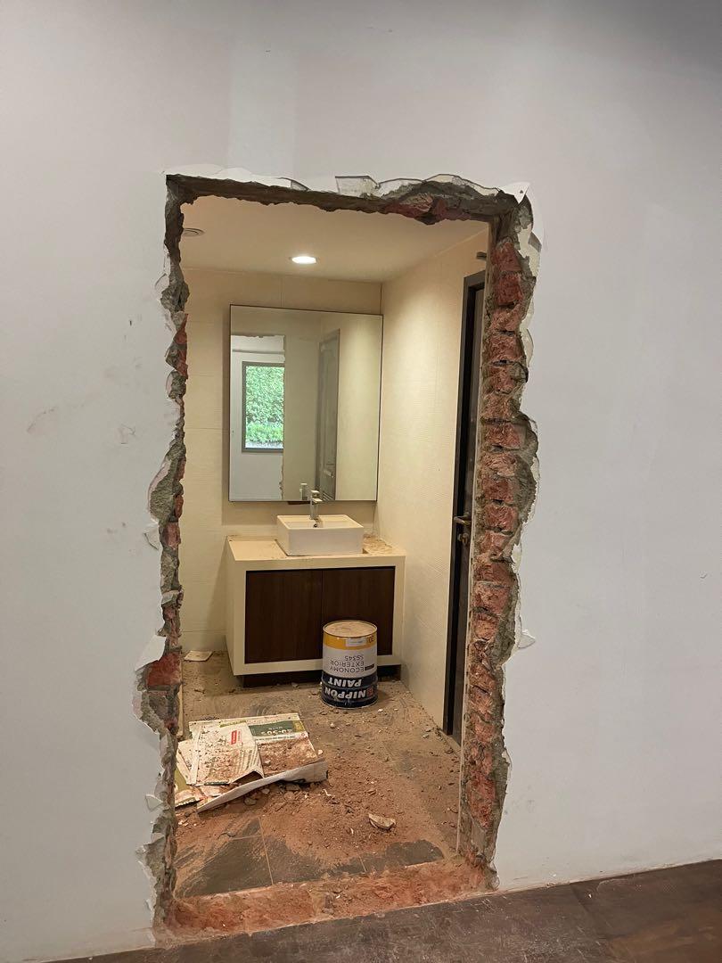 Hacking works for HDB, Commercial and landed, Home Services ...