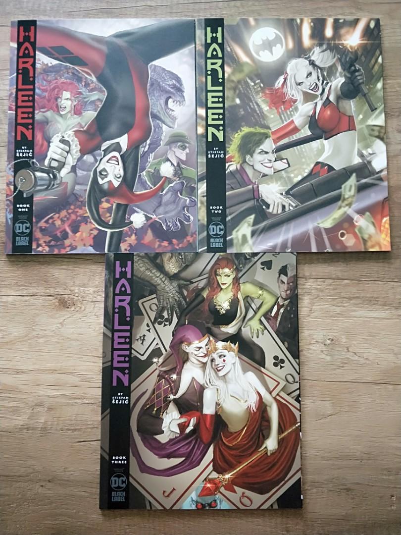 Harleen Comics Set, Hobbies & Toys, Books & Magazines, Comics & Manga ...
