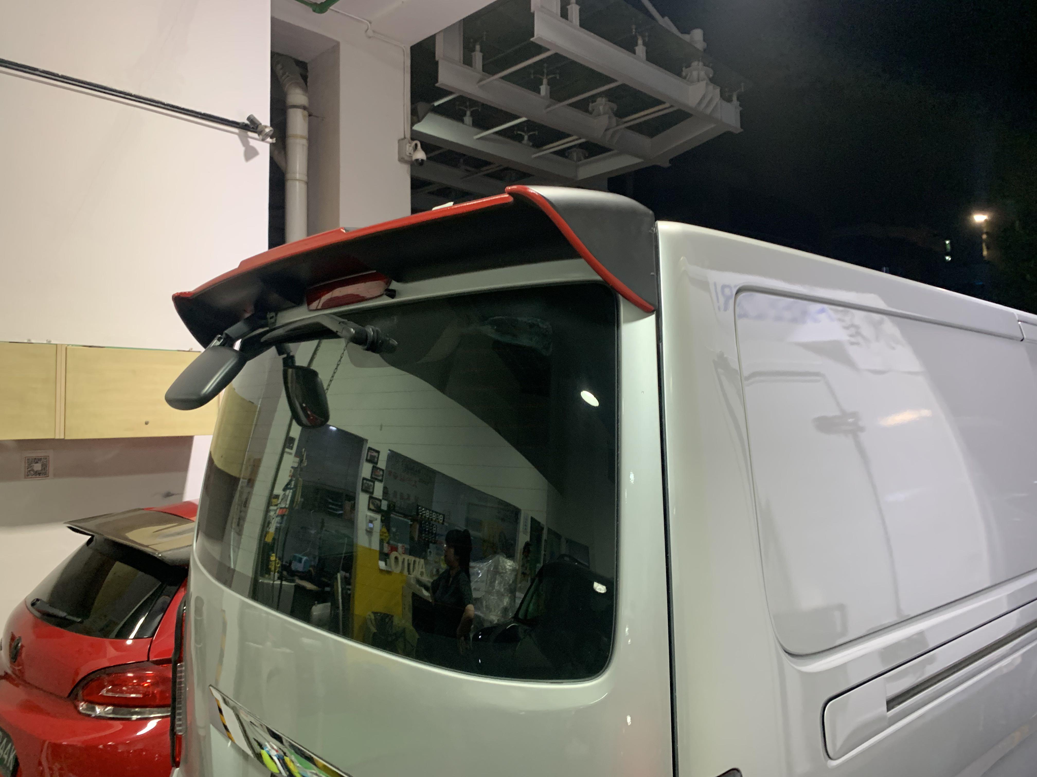 Hiace Nv350 nv200 spoiler & diffuser, Car Accessories, Accessories on ...