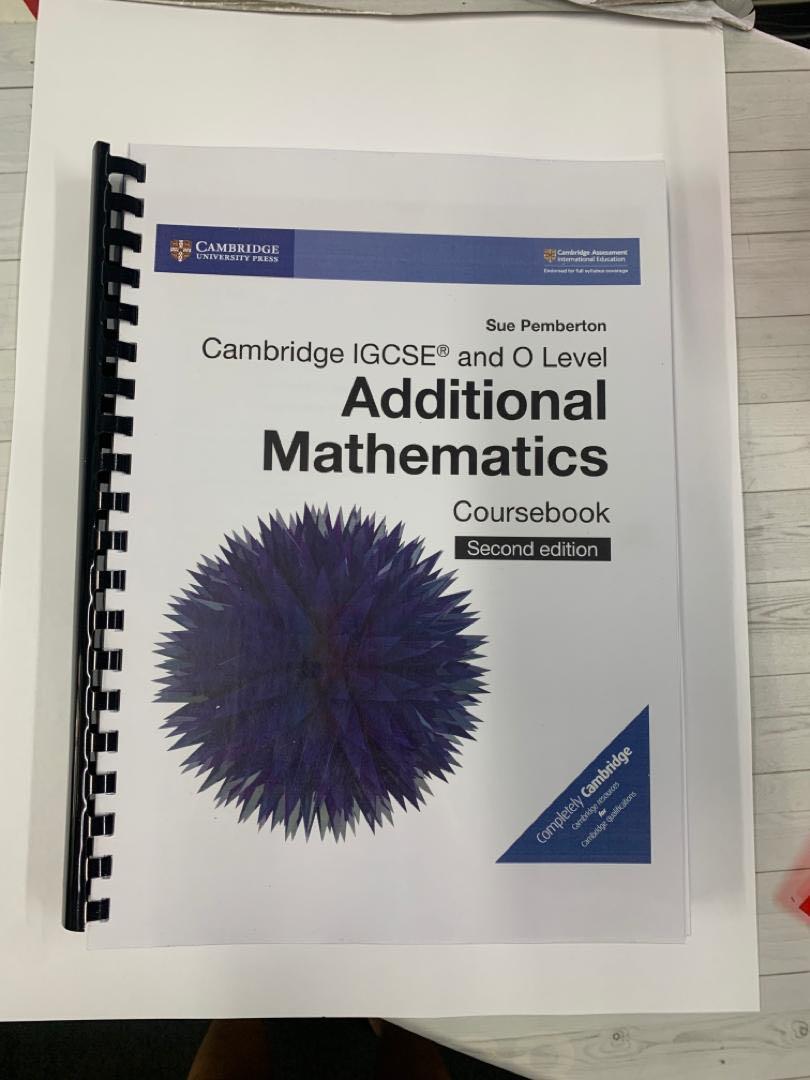 Igcse additional mathematics coursebook textbook, Hobbies & Toys, Books ...