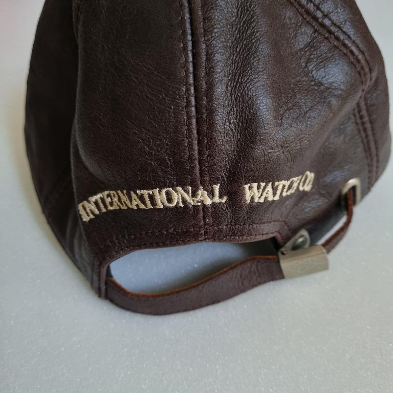 IWC Leather cap, Men's Fashion, Watches & Accessories, Caps & Hats on ...