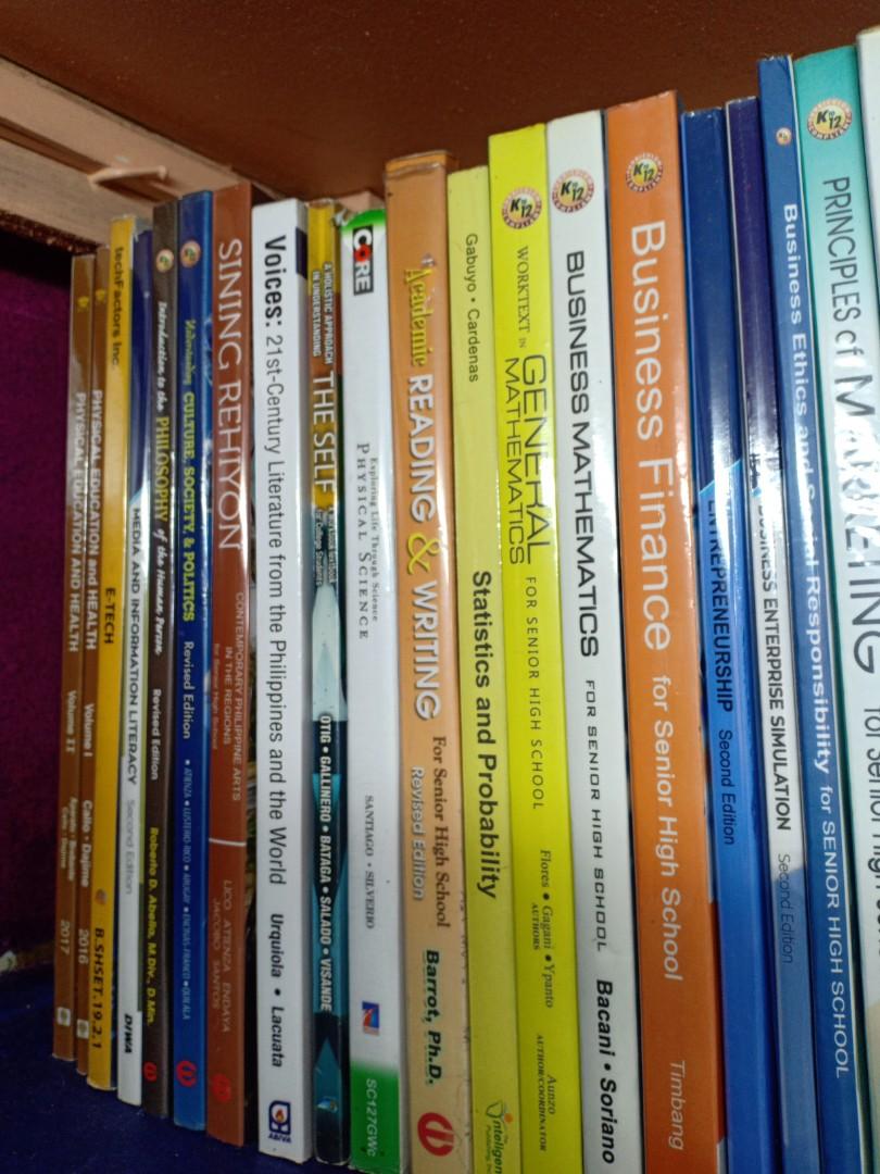 JHS AND SHS ACADEMIC BOOKS, Hobbies & Toys, Books & Magazines ...