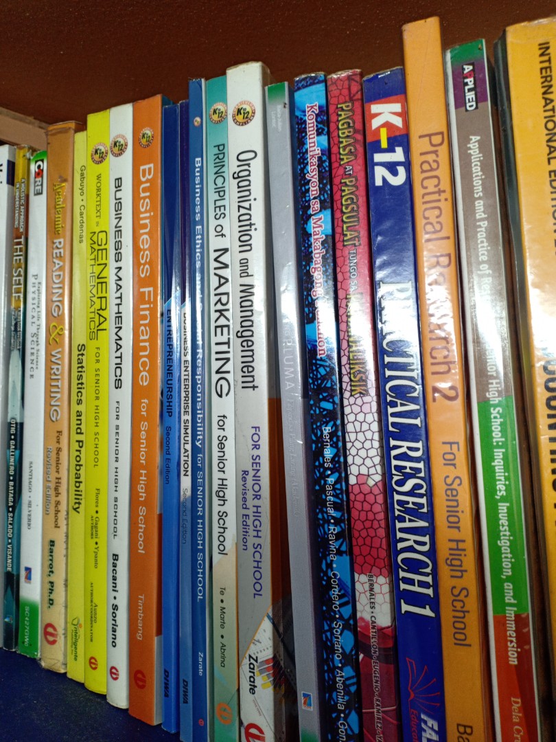 JHS AND SHS ACADEMIC BOOKS, Hobbies & Toys, Books & Magazines ...