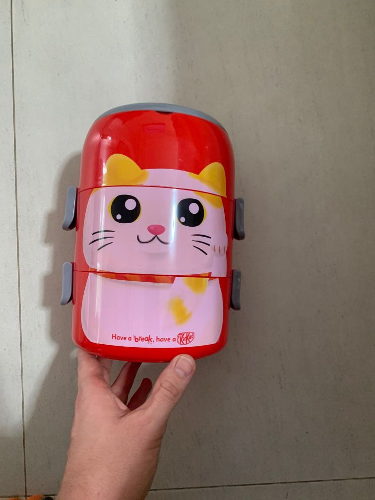 Kids Kit Kat lunch box, Hobbies & Toys, Stationery & Craft, Stationery ...