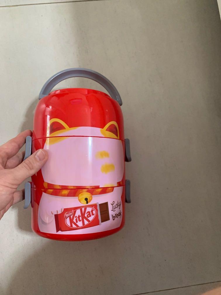 Kids Kit Kat lunch box, Hobbies & Toys, Stationery & Craft, Stationery ...