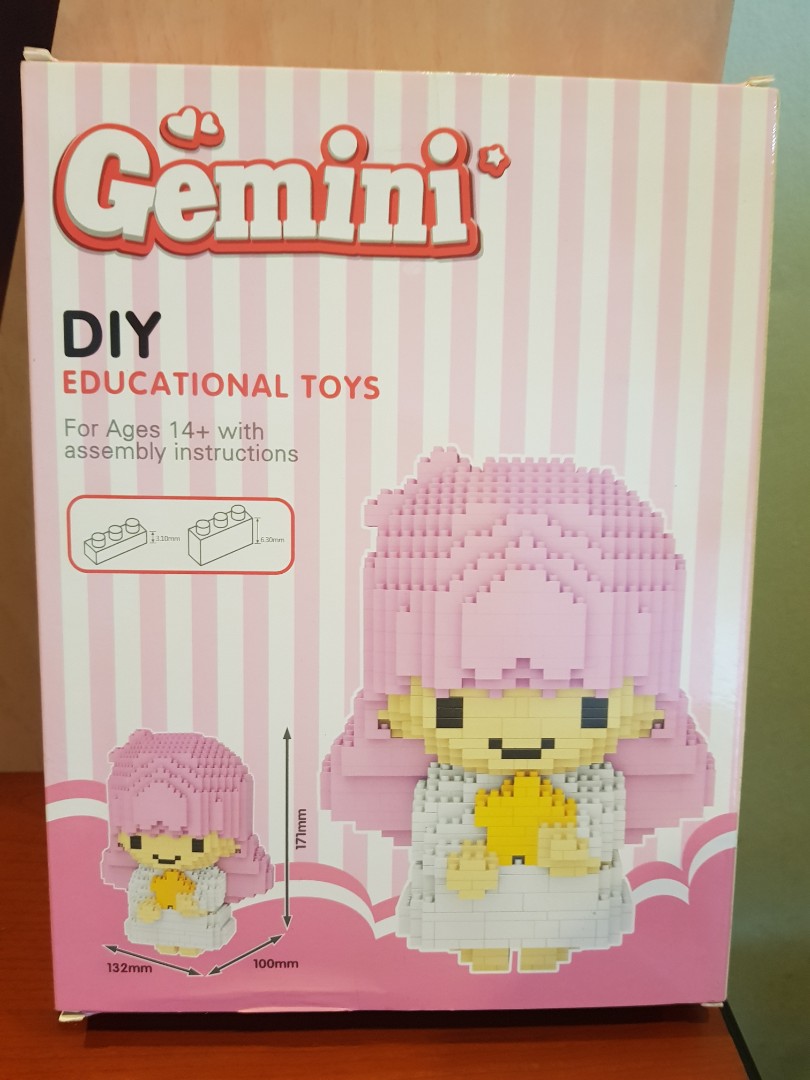 Little Twin Stars Nanablocks, Hobbies & Toys, Toys & Games on Carousell