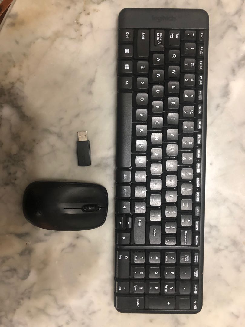 Logitech Mouse + Keyboard Bluetooth Used, Computers & Tech, Parts ...
