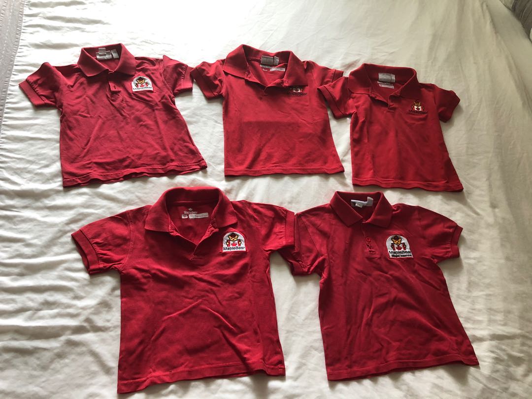 Maple Bear uniforms, Babies & Kids, Babies & Kids Fashion on Carousell