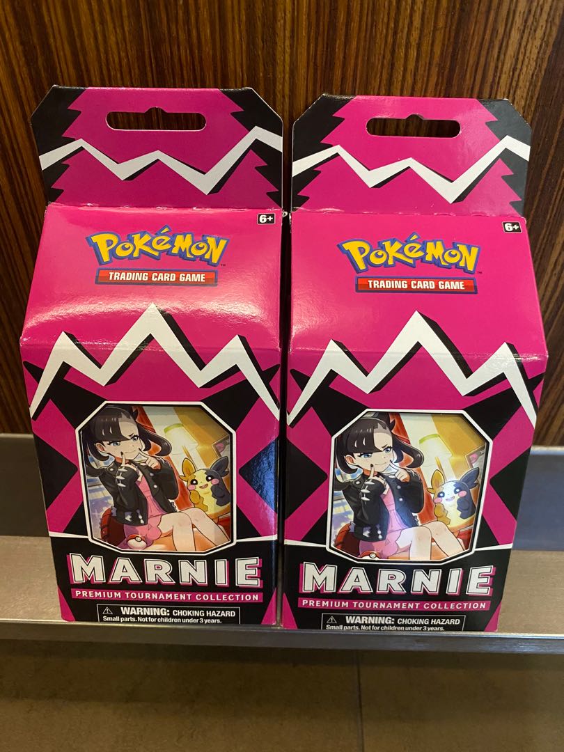 Marnie Premium Tournament Collection Pokemon TCG, Hobbies & Toys, Toys & Games on Carousell