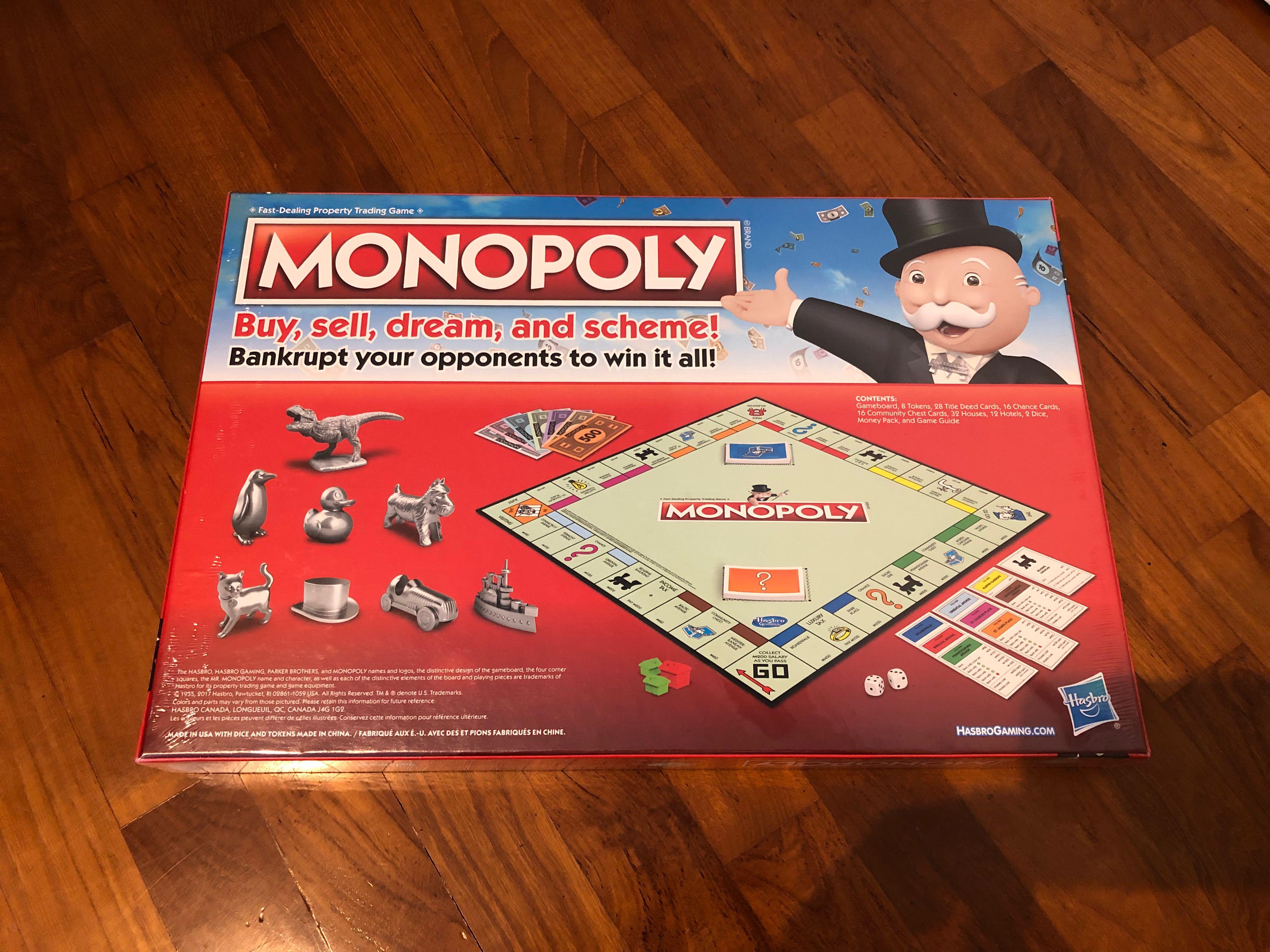 Monopoly Classic Set, Hobbies & Toys, Toys & Games on Carousell
