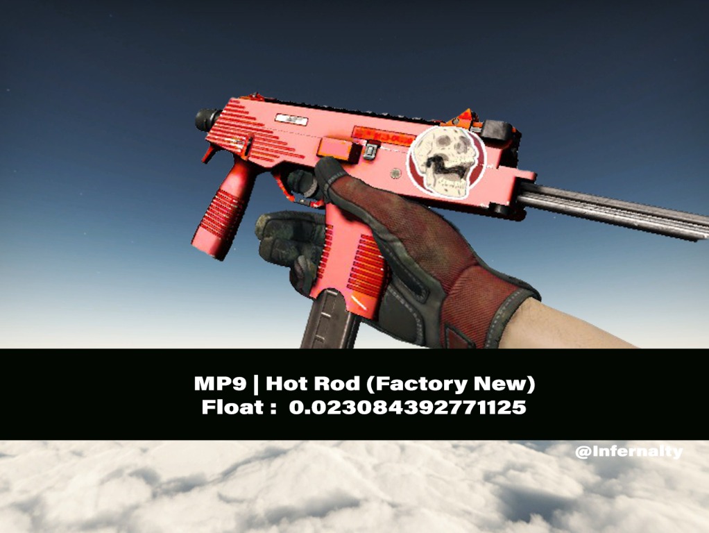 MP9 Hot Rod FN CSGO SKINS KNIVES, Video Gaming, Gaming Accessories, In-Game Products on Carousell