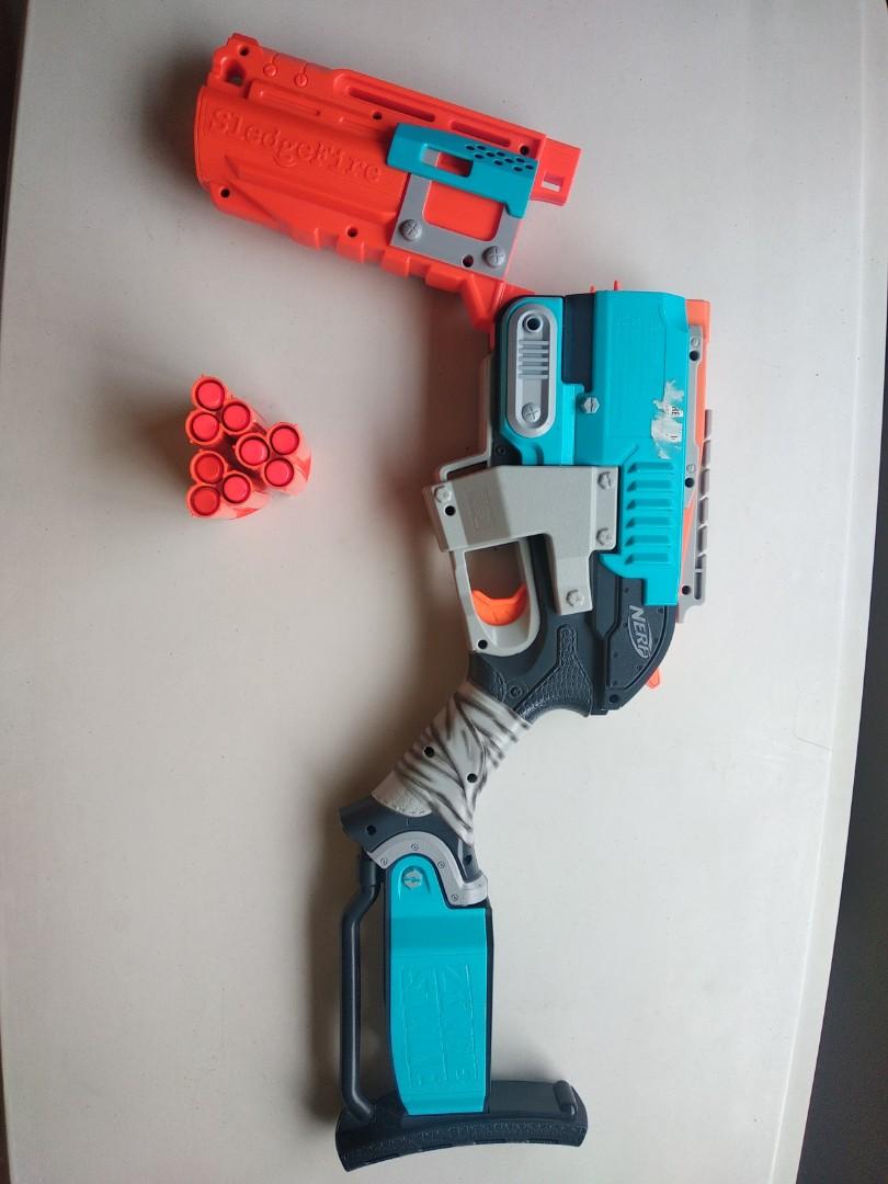 Nerf Sledge fire, Hobbies & Toys, Toys & Games on Carousell