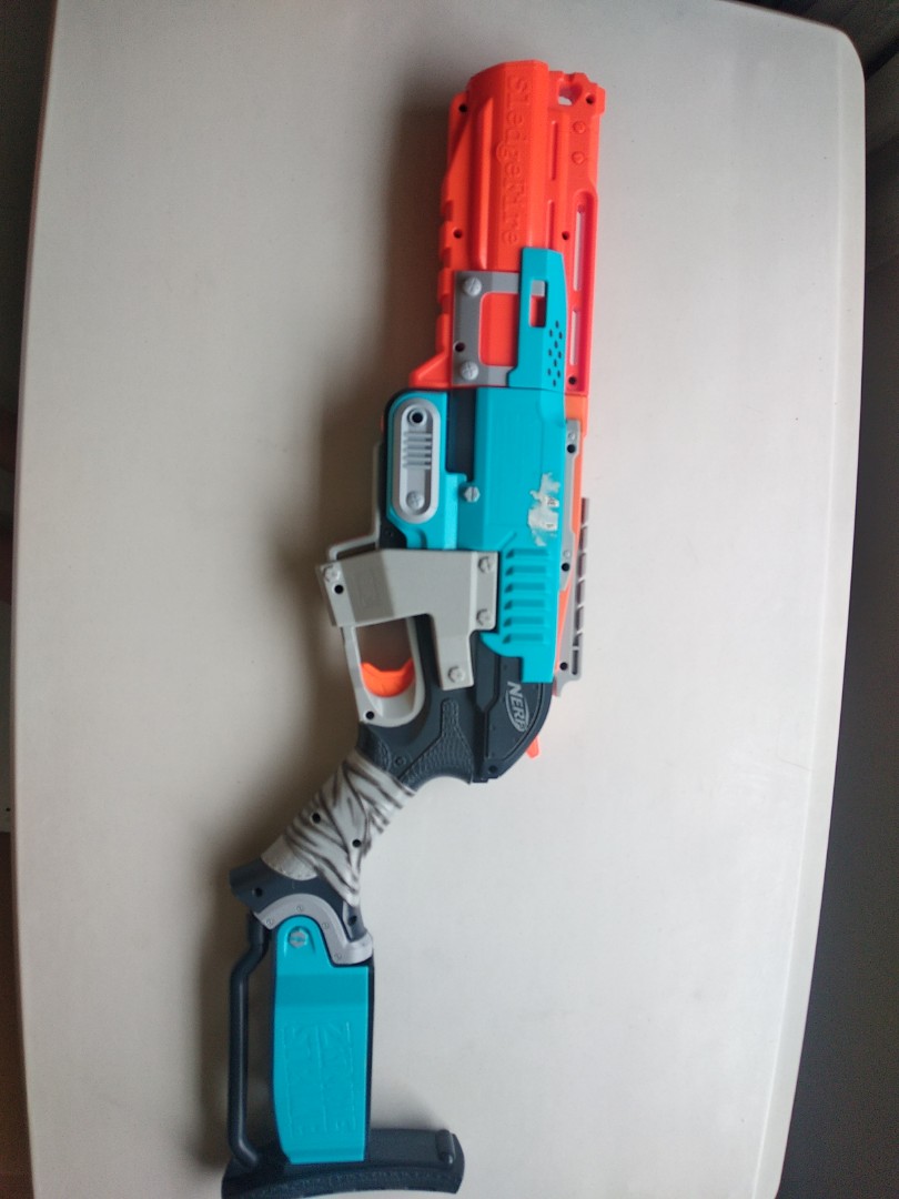 Nerf Sledge fire, Hobbies & Toys, Toys & Games on Carousell