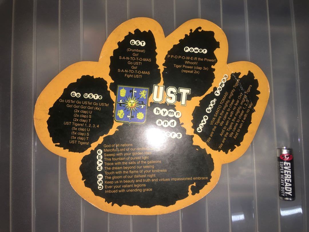 Old UAAP UST cheers and hymn UST university of Sto.tomas, Hobbies ...