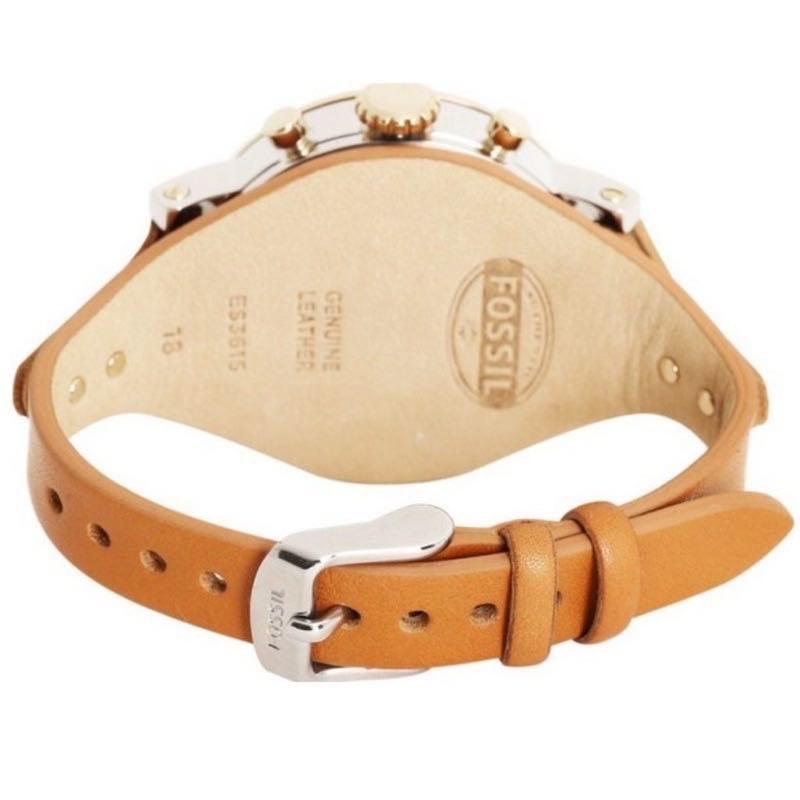 Original 100% Fossil Watch Women Boyfriend ES3615, Fesyen Wanita, Jam ...