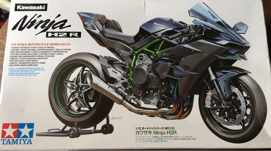 Original Tamiya from Japan Ninja H2 R with cement and cutter, Hobbies ...