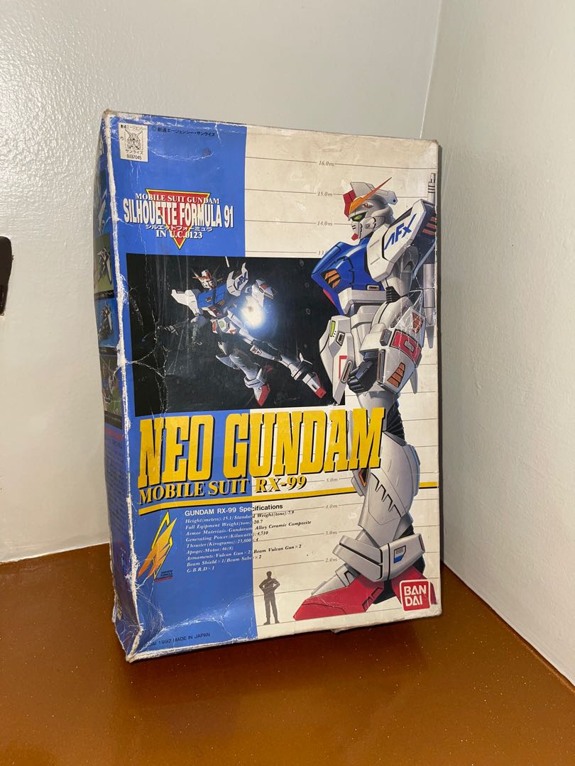 ORIGINAL VINTAGE BANDAI NEO GUNDAM MOBILE SUIT RX-99, Hobbies & Toys ...