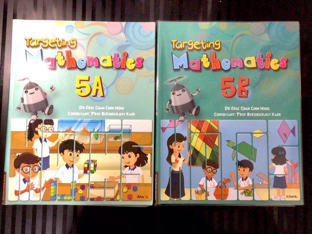 P5 Math Targeting Mathematics 5A 5B, Hobbies & Toys, Books & Magazines ...