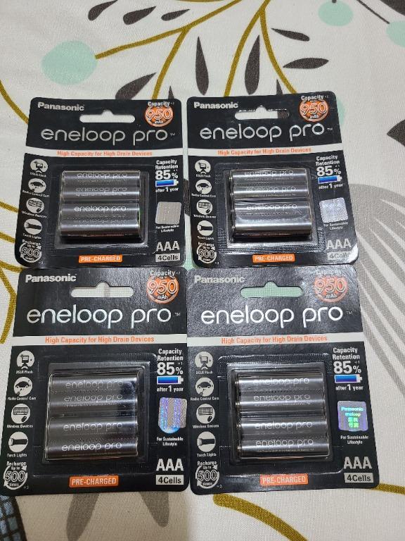 Panasonic Eneloop Pro AAA Rechargeable Batteries, Photography ...