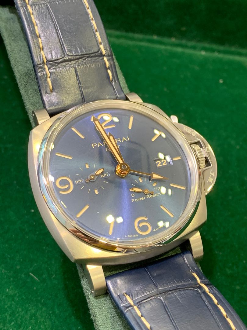 PANERAI - LUMINOR DUE GMT POWER RESERVE - PAM00964, 名牌, 手錶 - Carousell