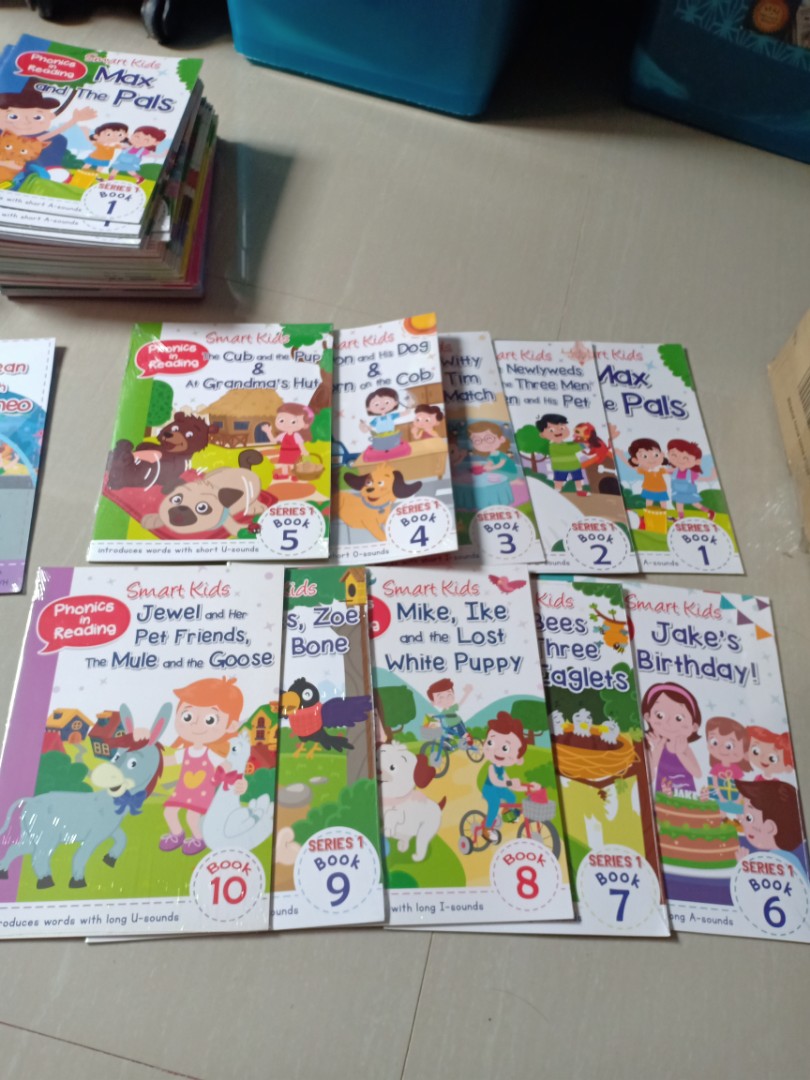 Best Seller Phonics Reading Set A Long and Short Vowel Sounds Set of 10 ...