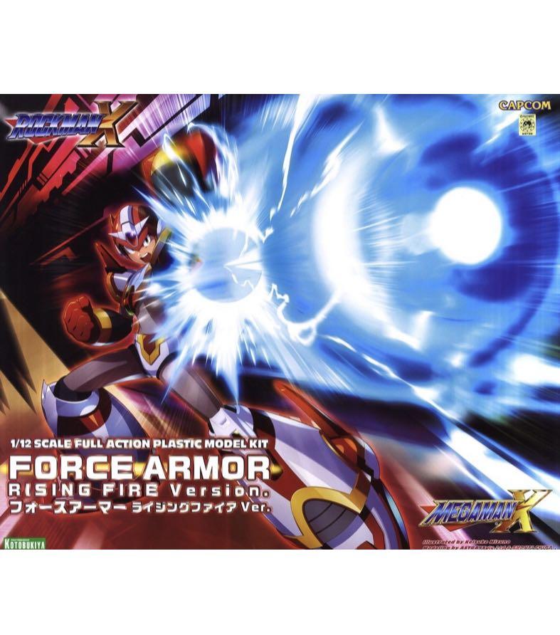 [PO] Megaman X Force Armor Rising Fire Version Rockman Model Kit ...