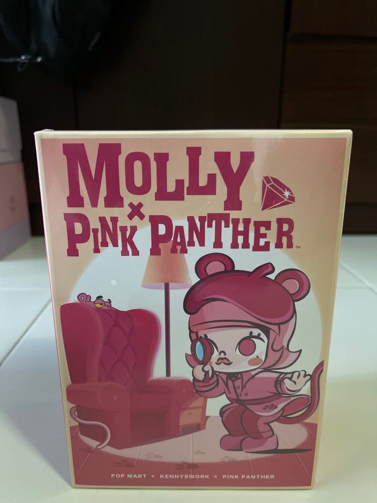 Pop mart popmart Molly Pink Panther, Hobbies & Toys, Toys & Games on ...
