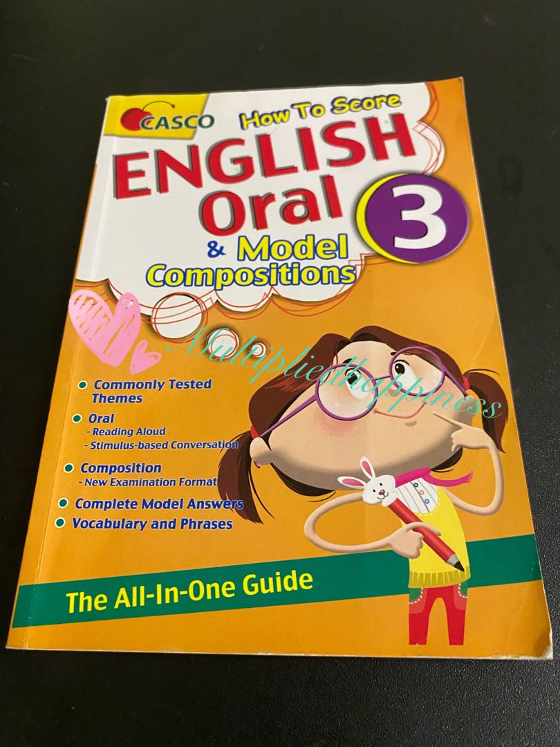 Preloved P3 English Oral & Model Compo, Hobbies & Toys, Books ...