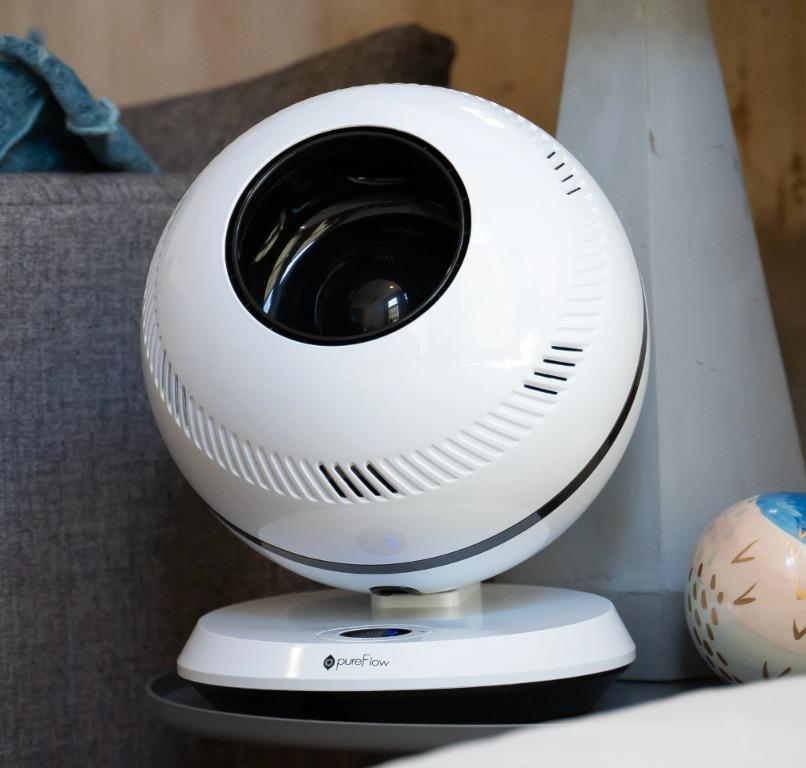 PureFlow QT7 Bladeless Quiet Turbo Fan, Furniture & Home Living ...