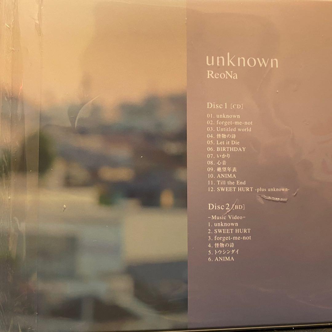 ReoNa unknown 初回生産限定盤, 興趣及遊戲, 收藏品及紀念品, 明星周邊 - Carousell