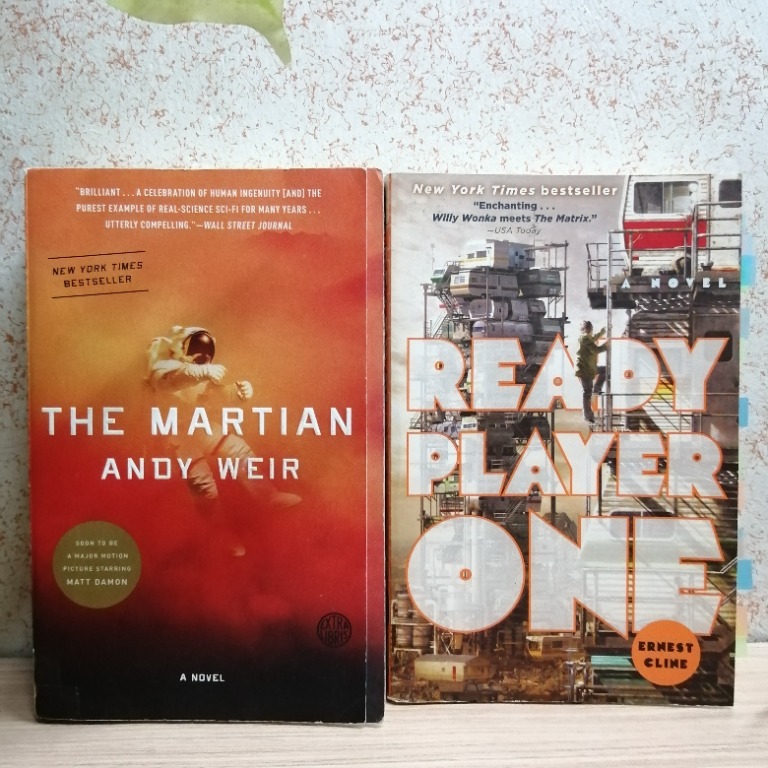 Science Fiction Bundle (The Martian and Ready Player One), Hobbies ...