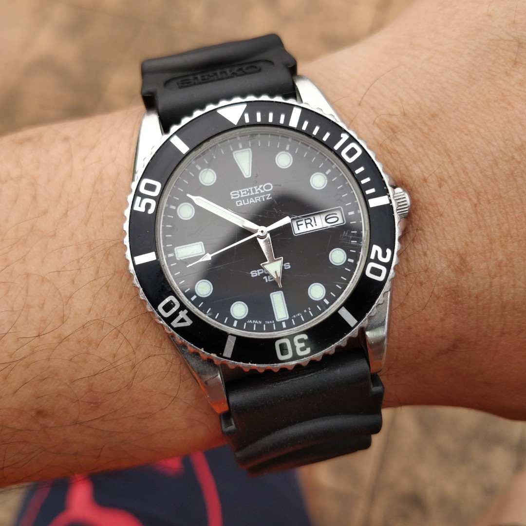 Seiko diver sports, Men's Fashion, Watches & Accessories, Watches on ...