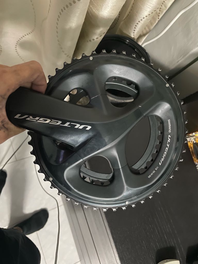 Shimano Ultegra r8000 Crank 170mm 50-34t, Sports Equipment, Bicycles ...