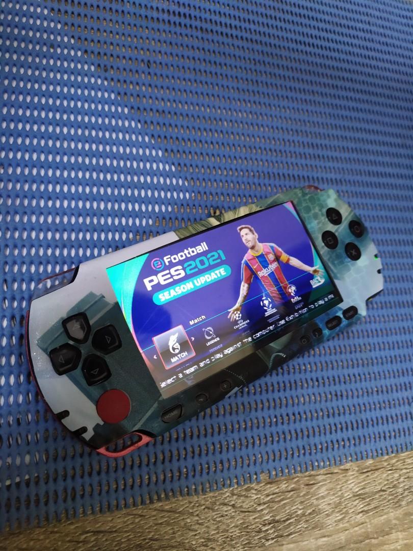 SONY PSP 2000 SPECIAL CUSTOM + PES 2021, Video Gaming, Video Game ...
