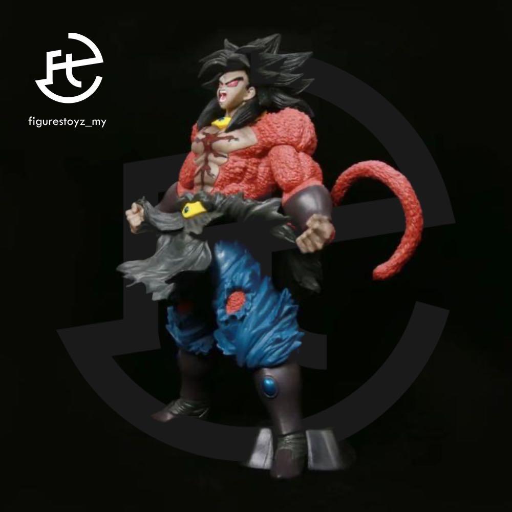 Ss4 Broly / Dark Broly Copy Resin Dragon Ball Action Figure, Hobbies ...