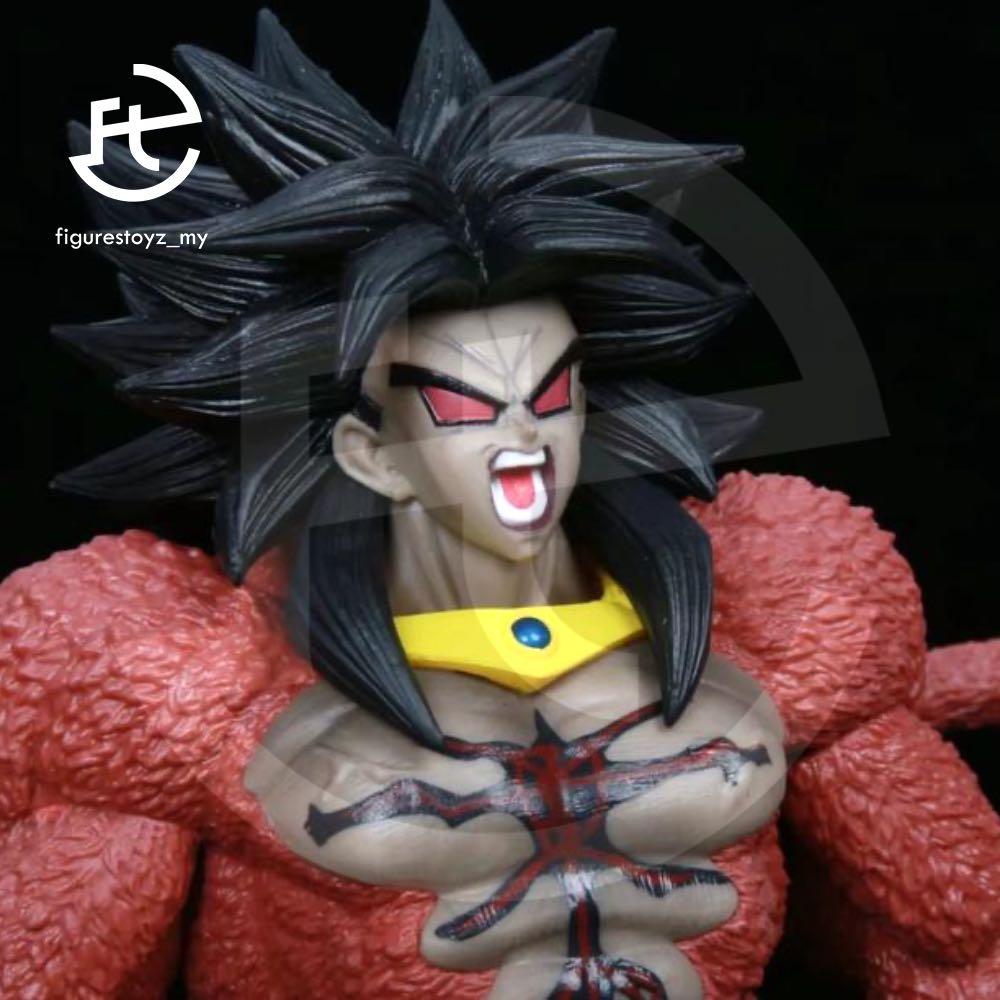 Ss4 Broly / Dark Broly Copy Resin Dragon Ball Action Figure, Hobbies ...