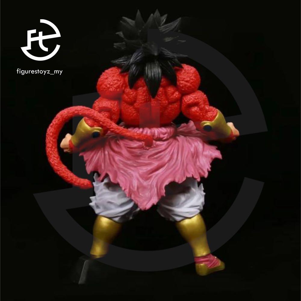 Ss4 Broly / Dark Broly Copy Resin Dragon Ball Action Figure, Hobbies ...