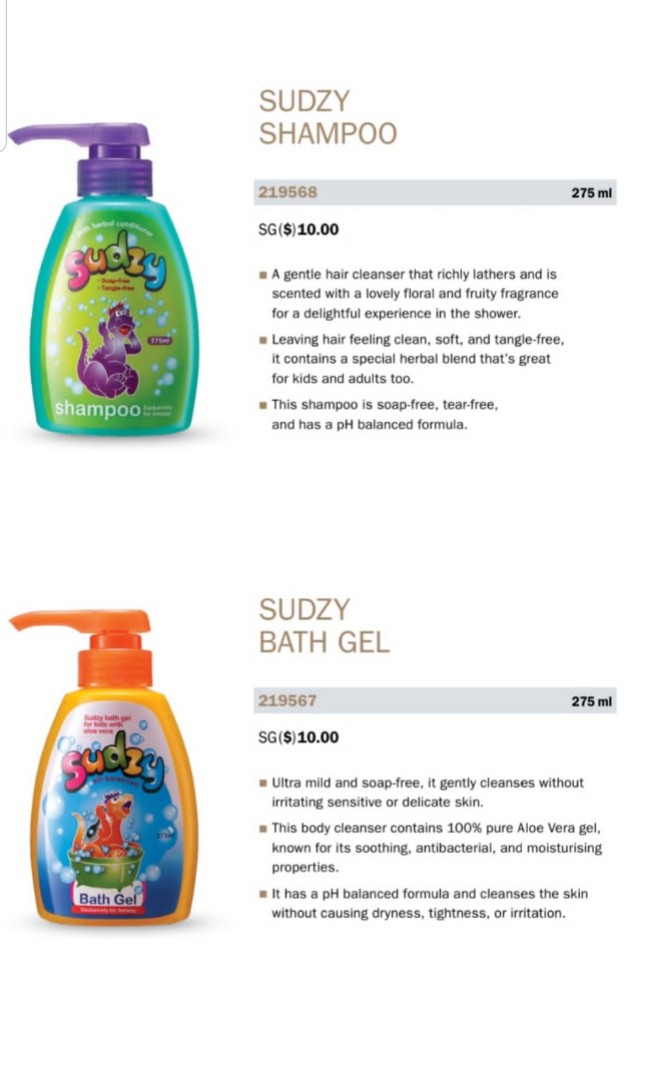 Sudzy Shampoo&Body Gel, Babies & Kids, Bathing & Changing, Baby ...