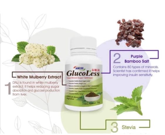 Hk111 GlucoLess For diabetes , Health & Nutrition, Health Supplements ...
