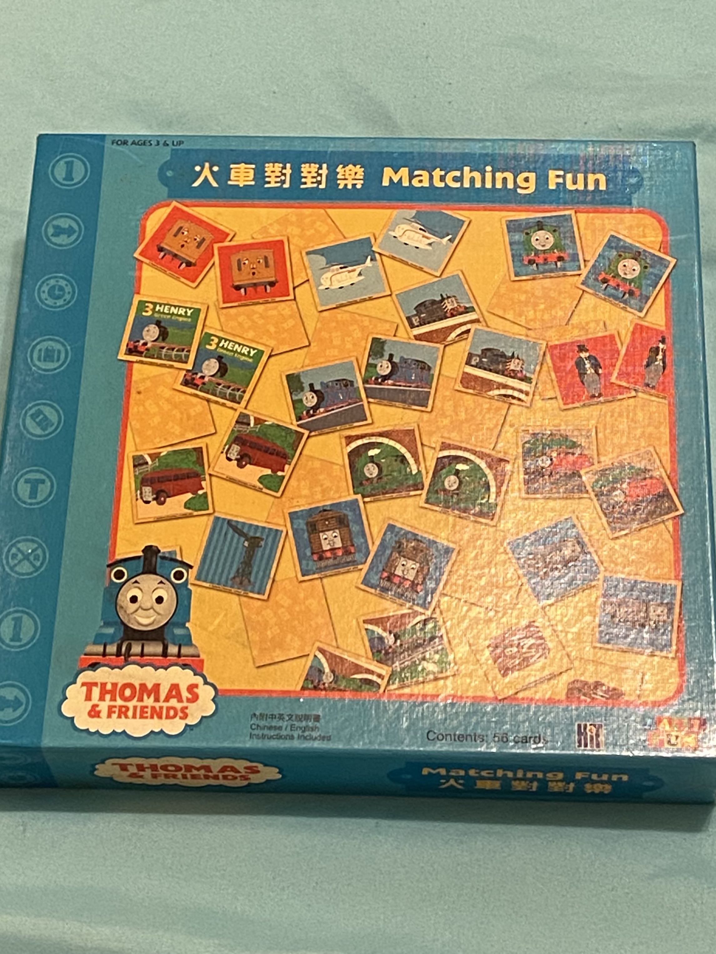 Thomas Train Matching Cards, Hobbies & Toys, Toys & Games on Carousell