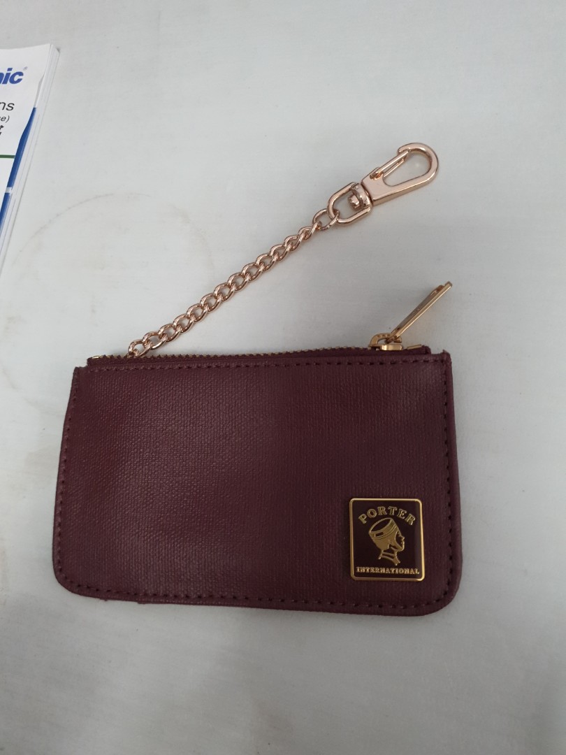 Used Porter key card pouch, Women's Fashion, Bags & Wallets, Purses ...