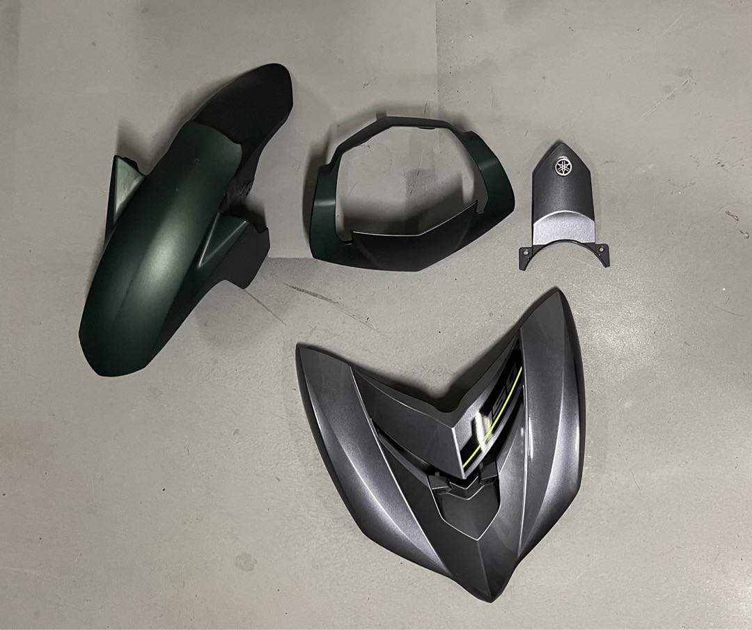 V1 OM MATTE GREEN SNIPER 150, Motorcycles, Motorcycle Accessories on ...